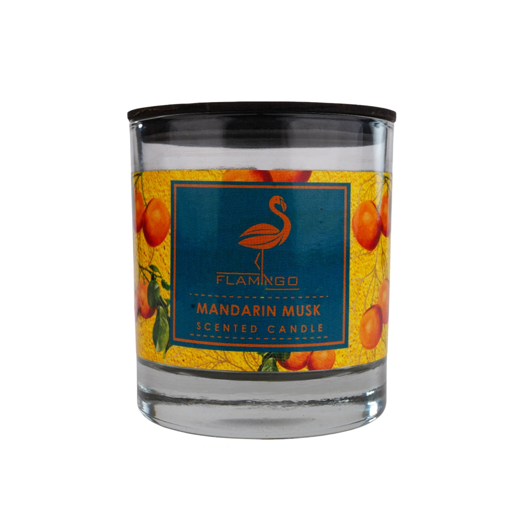 Mandarin Musk Candle – Flamingo